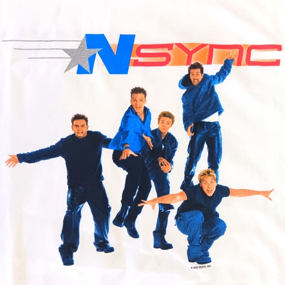 Vintage | Shirts | Vintage N Sync White Tshirt | Poshmark